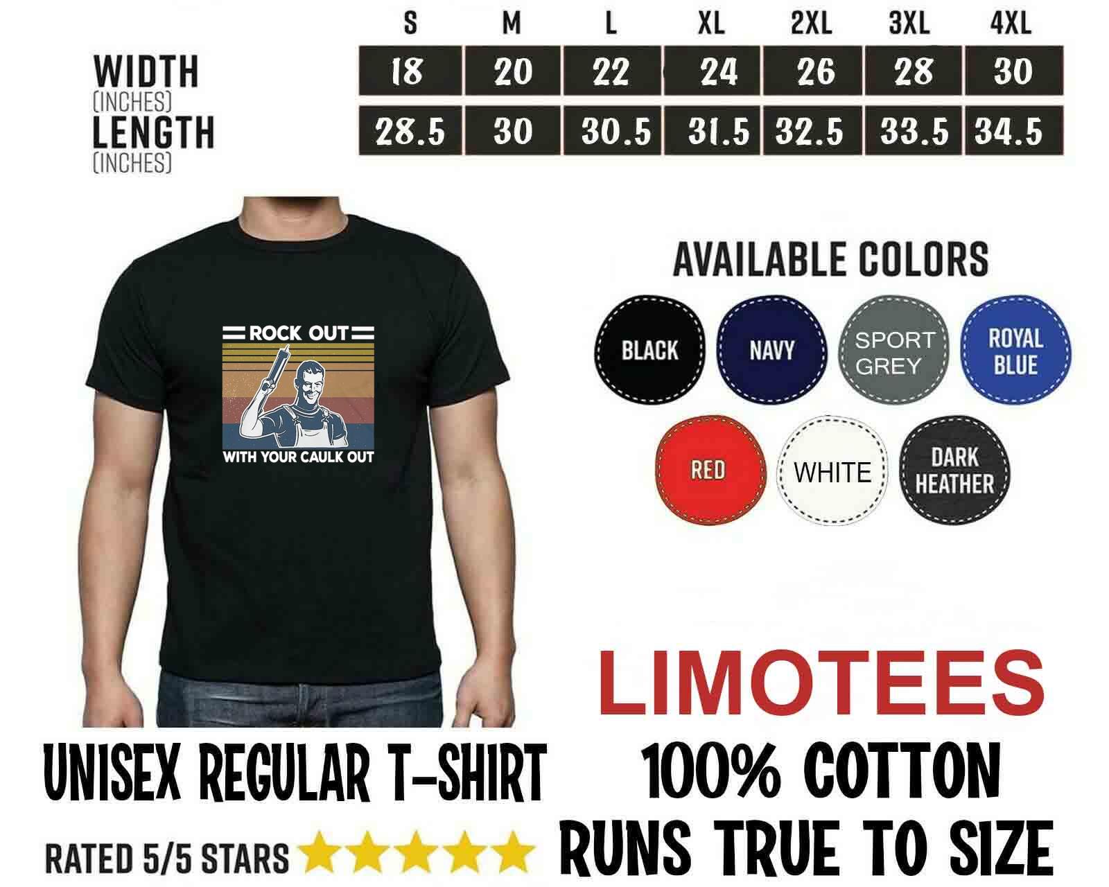 Handyman caulking rock out with your caulk out vintage t-shirt