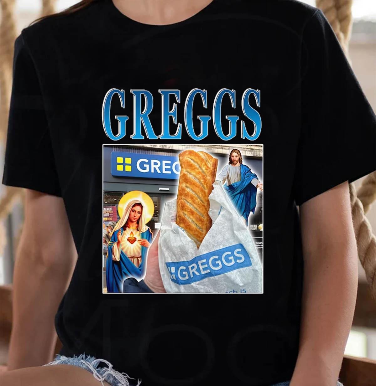 Greggs Homage Bakery Chain t-shirt - Limotees